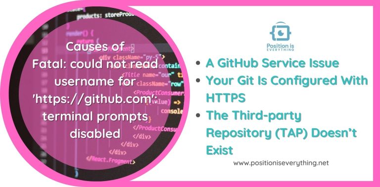 Fatal Could Not Read Username For Https Github Terminal