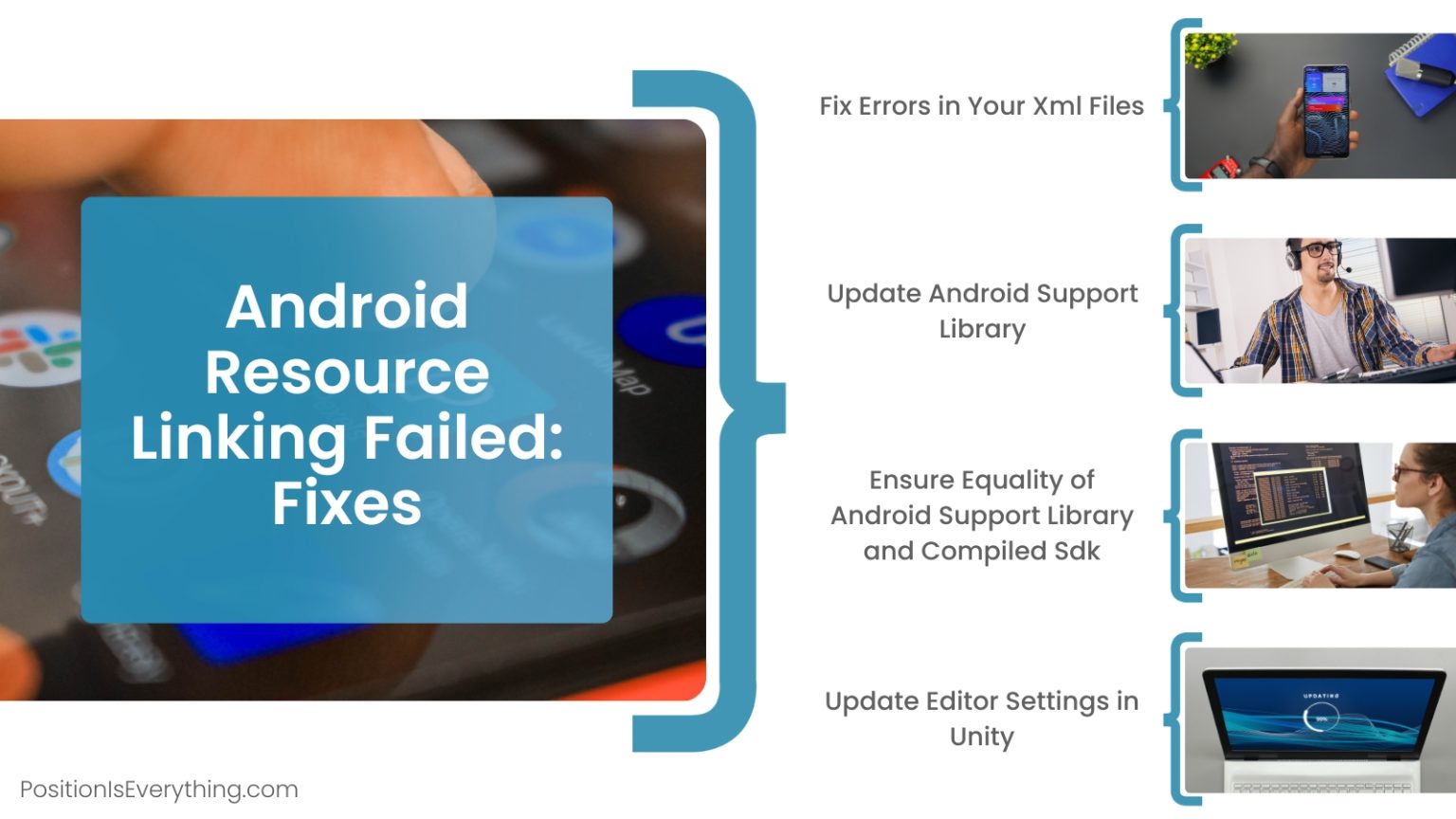 Android Resource Linking Failed: Fixing It in Android Studio - Position ...
