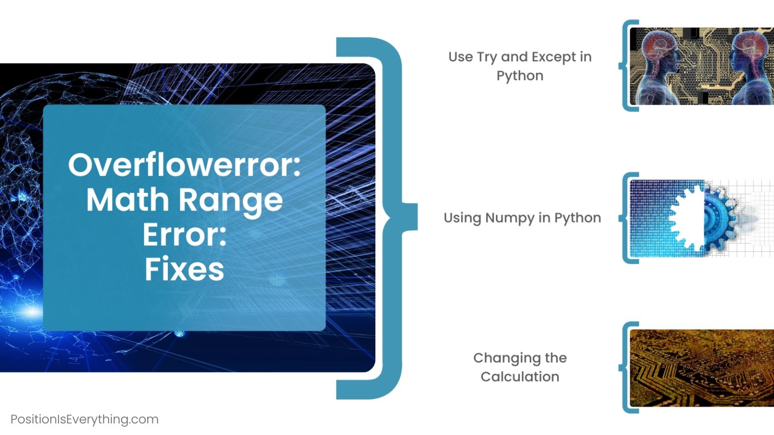 Why Does the Overflowerror: Math Range Error Occurs? - Position Is ...