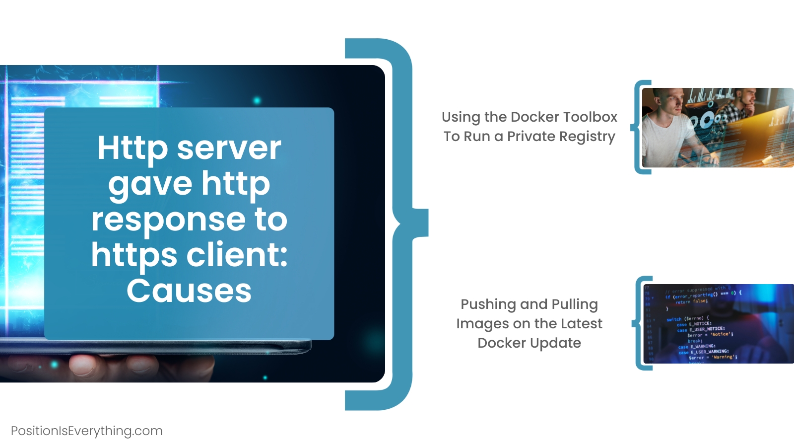 HTTP Server Gave HTTP Response to HTTPS Client: Debugged - Position Is Everything