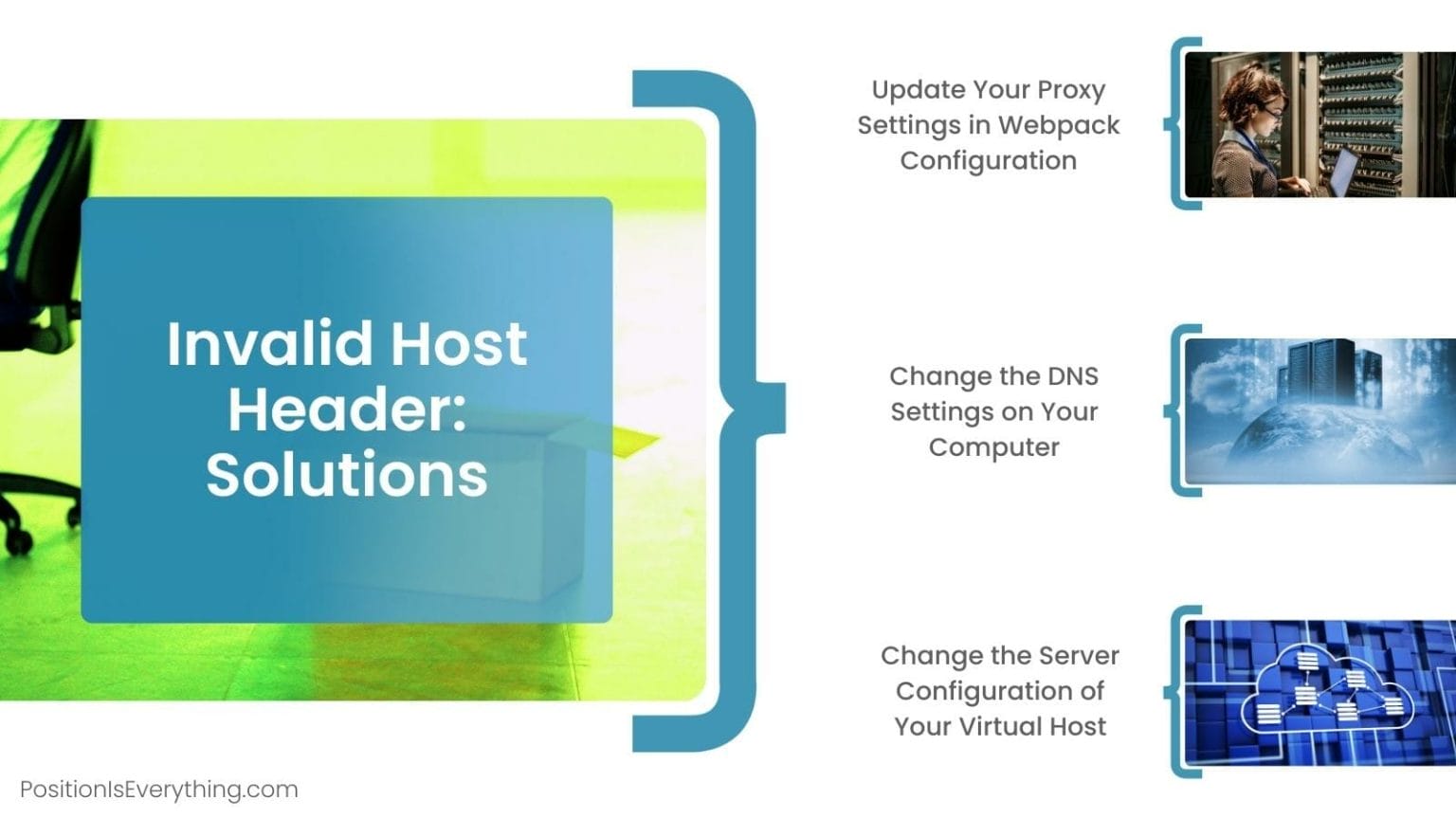 Invalid Host Header: Fix Your Connection to the Server - Position Is Everything