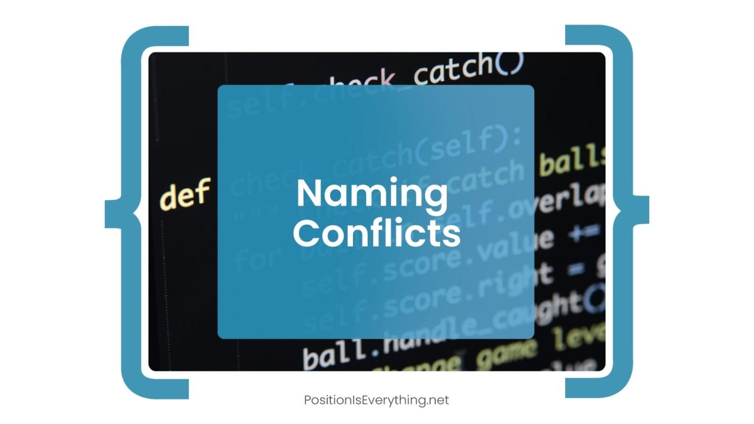 Module has no attribute Python: Decode and Fix it! - Position Is Everything