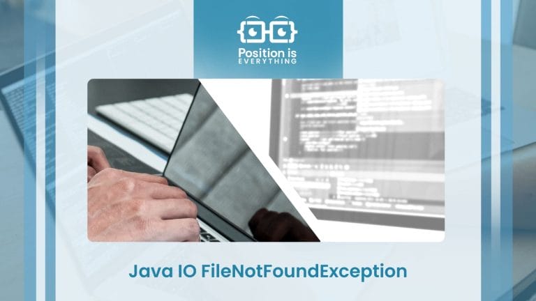 Java Io Filenotfoundexception 7 Solutions To Try Now Position Is