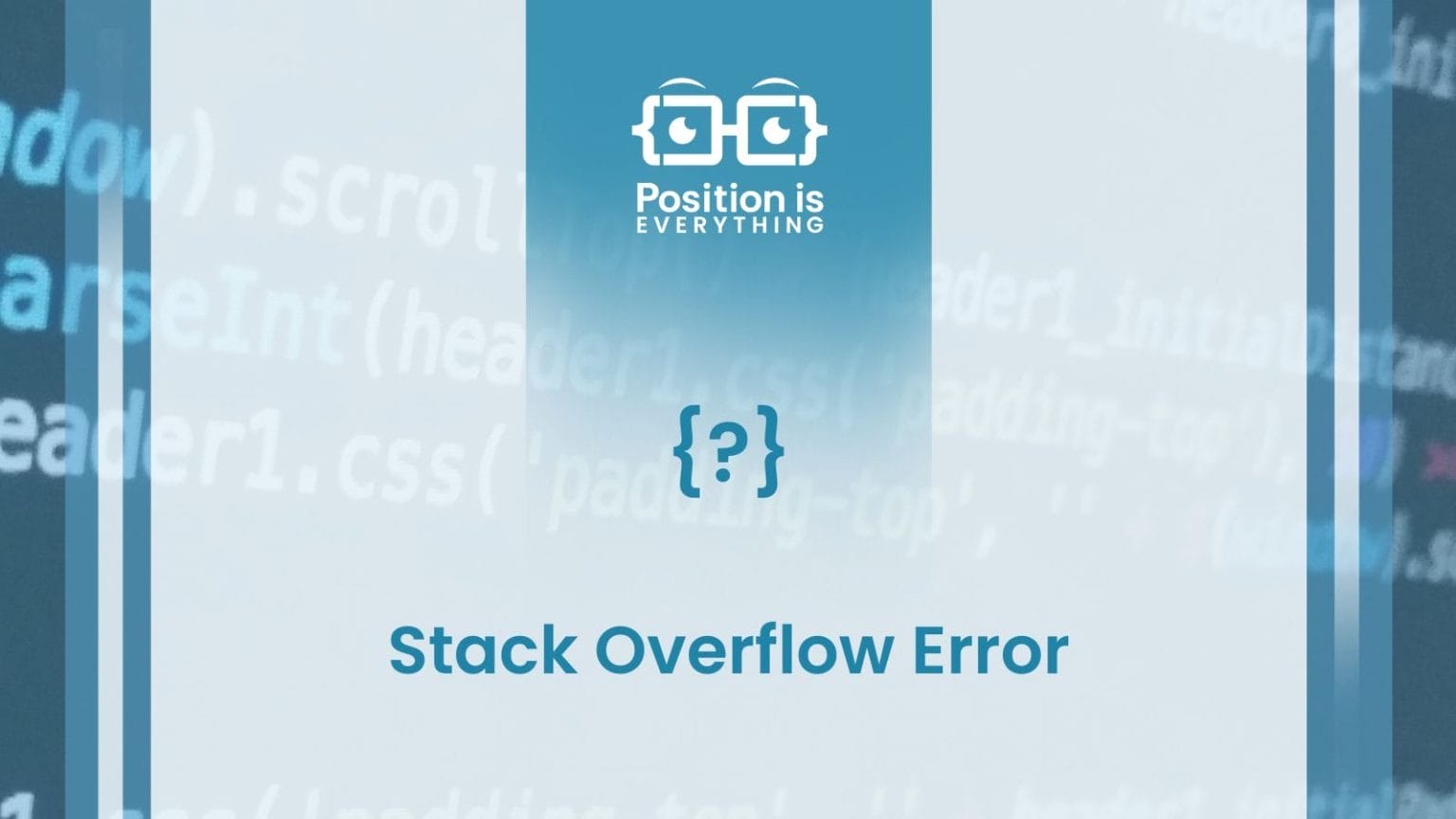 Stack Overflow Error Discussing Causes And Swift Solutions Position